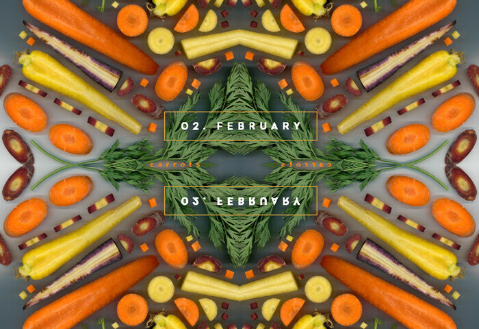 Carrots: Great Performances February Café Festival & A Recipe